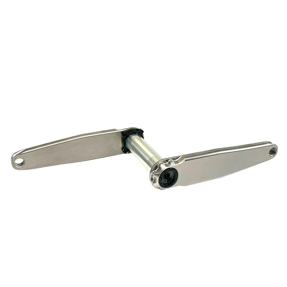 5Dev Titanium Road Cranks - 68mm BB - DUB Spindle 165mm - Raw