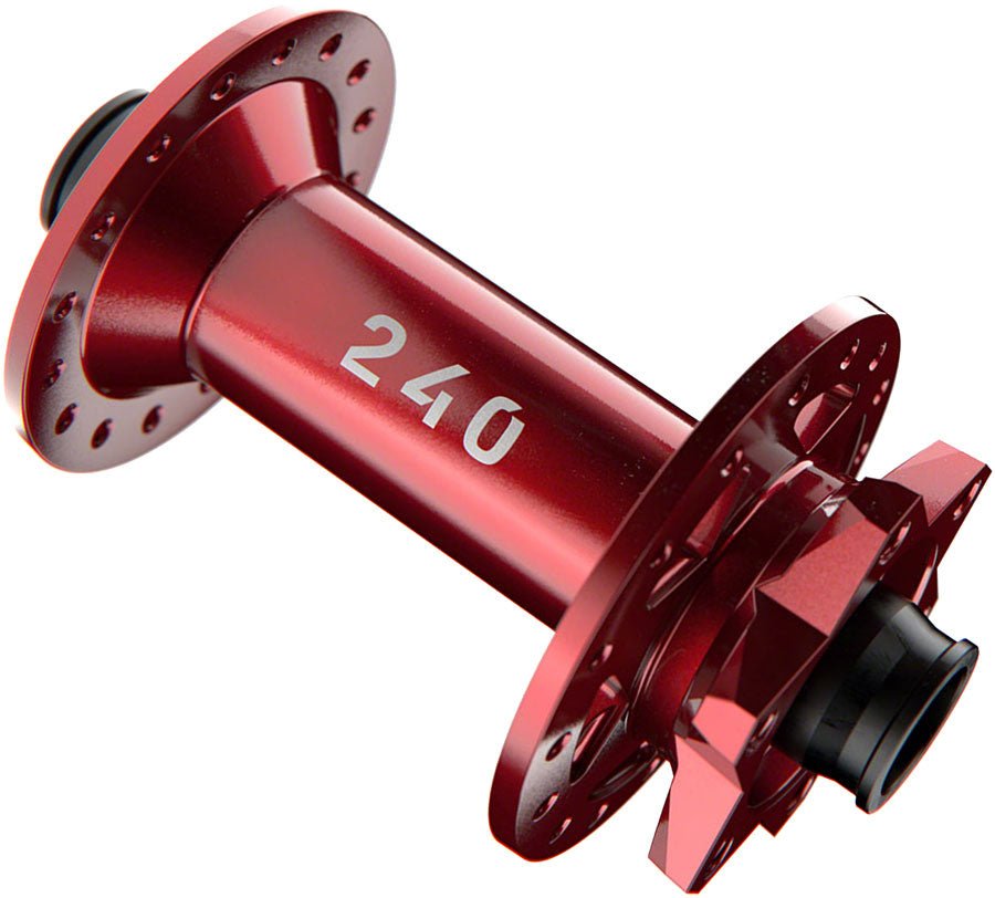 DT Swiss 240 Front Hub - 15x110mm - 6-Bolt - Limited Edition Red - 32H