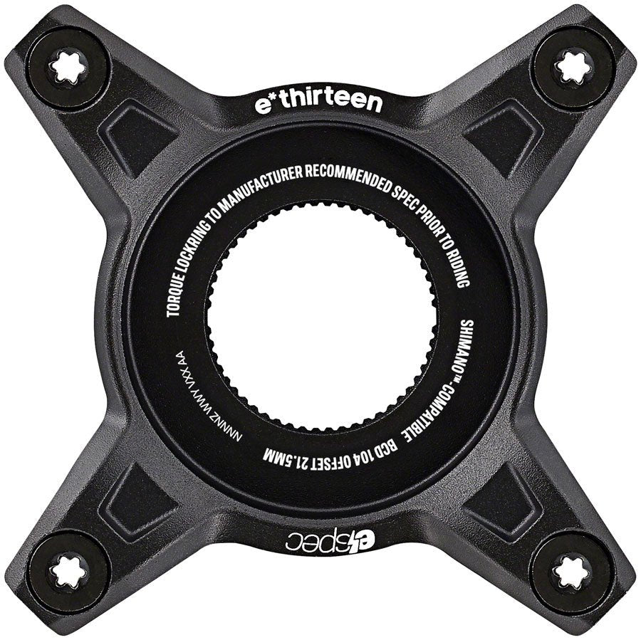 e*thirteen 104BCD Aluminum Direct Mount Spider for Shimano Motors – The ...