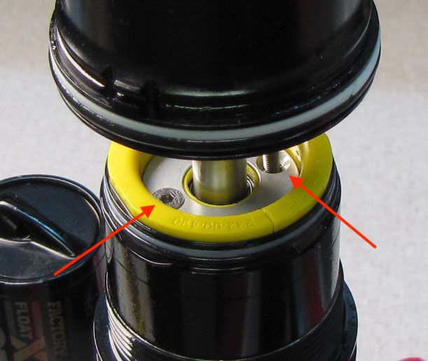 Fox Rear Shock Travel / Stroke Spacer M3 Screws - Black