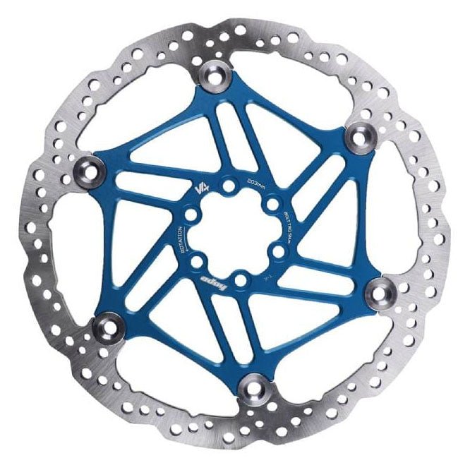 Hope V4 Vented Disc Rotor - 6-Bolt - 220mm - Blue – The Lost Co.