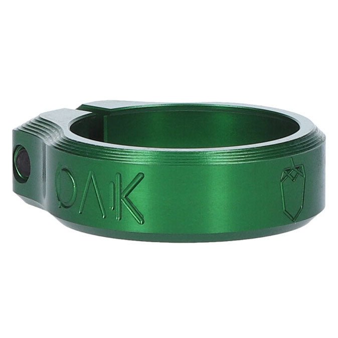 OAK Components Orbit Seatpost Clamp - 34.9mm Inner Diameter - Green