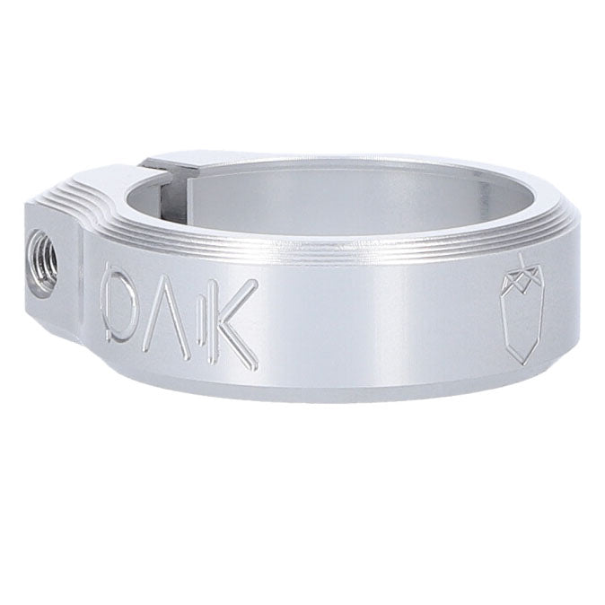 OAK Components Orbit Seatpost Clamp - 34.9mm Inner Diameter - Raw