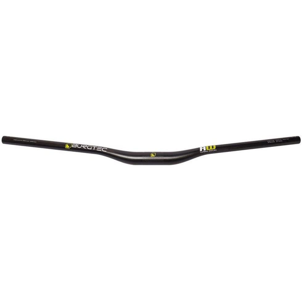 Burgtec Ride Wide Carbon DH Handlebar - 31.8mm Diameter - 20mm Rise ...