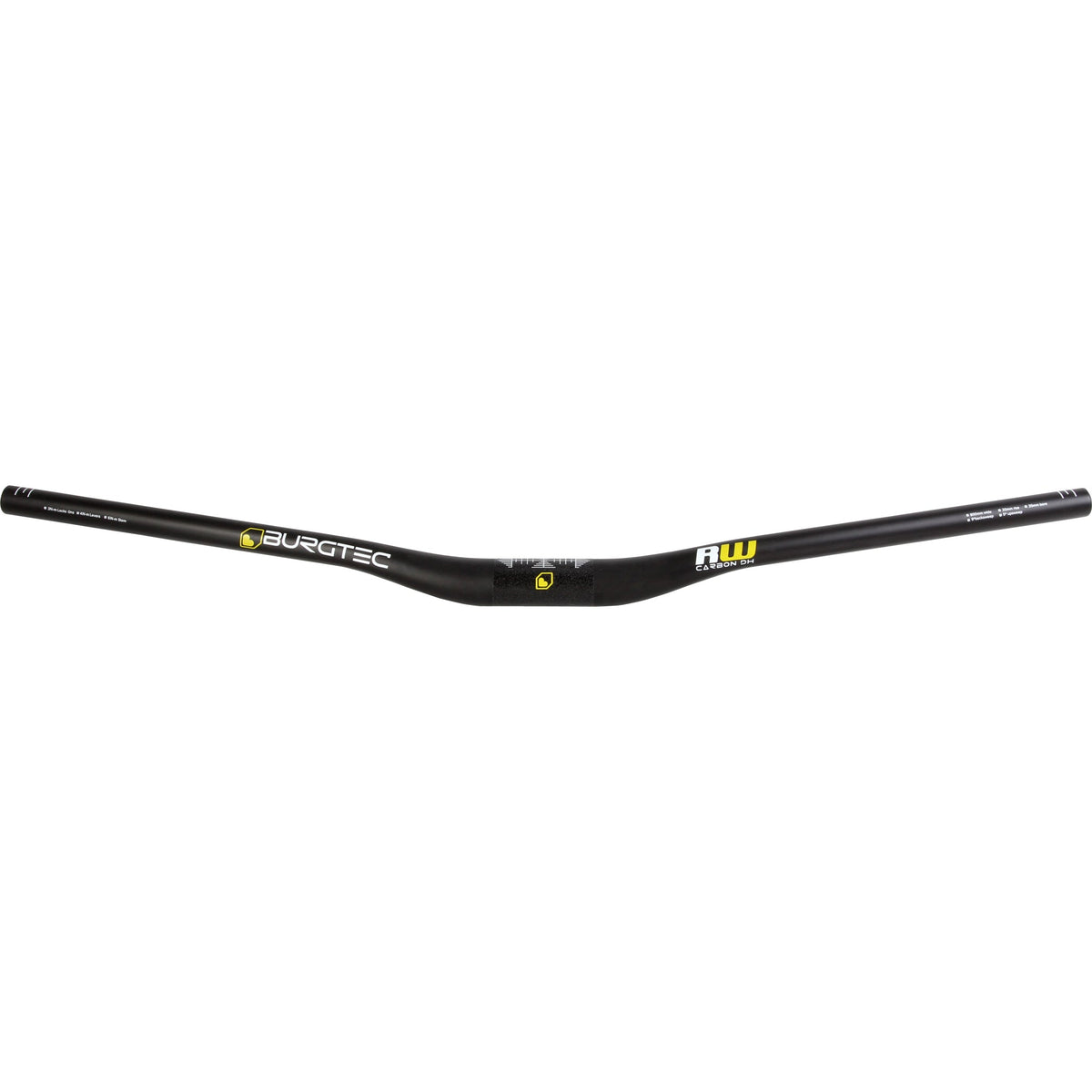 Burgtec Ride Wide Carbon DH Riser Bar - 35mm Diameter - 20mm Rise - 80 ...