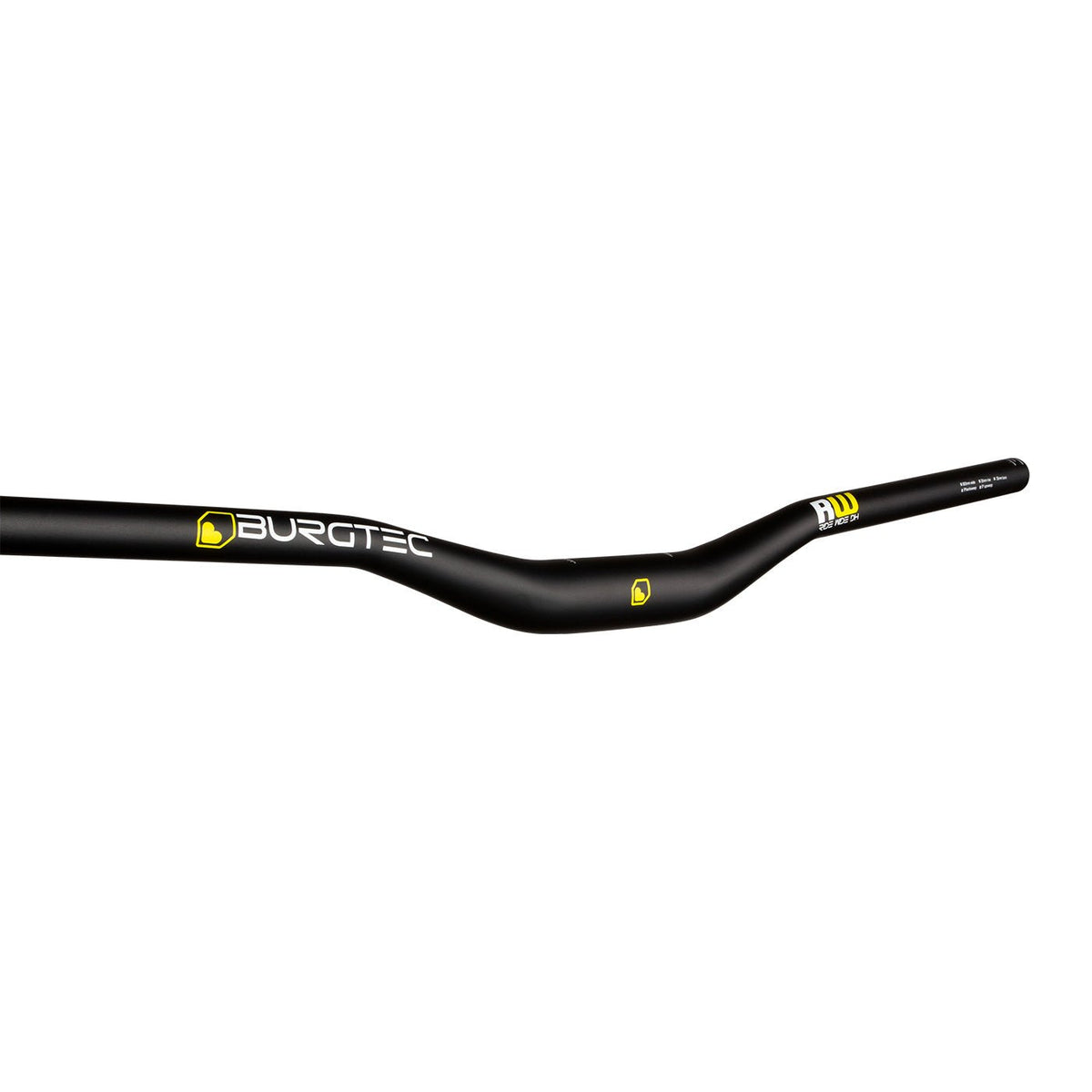 Burgtec Ride Wide DH Riser Bar 35mm Diameter - 30mm Rise - 800mm Wide ...