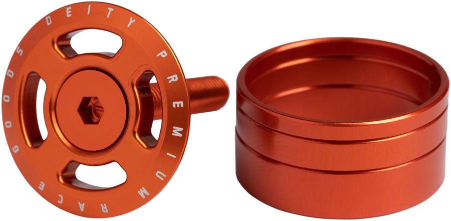 Deity Crosshair Headset Cap - Orange