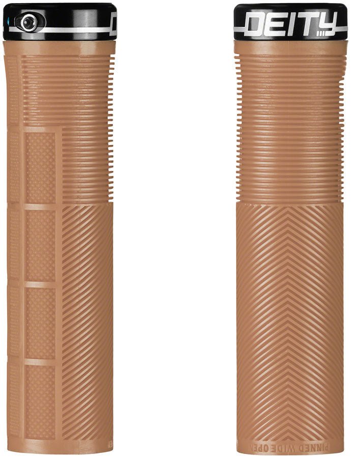 DEITY Knuckleduster Grips - Gum Lock-On