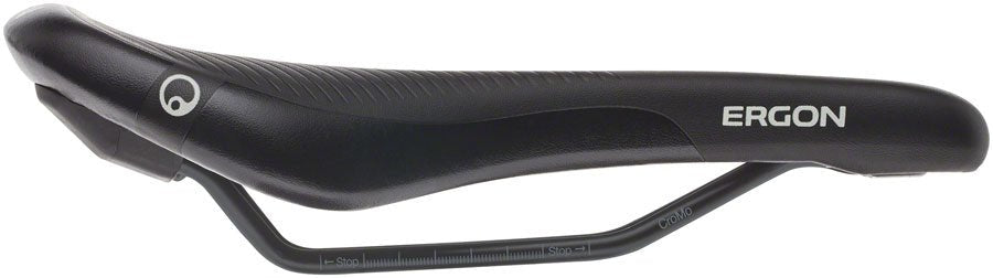 Ergon SM E Mountain Sport Men's Saddle - Chromoly Rails - Stealth Blac