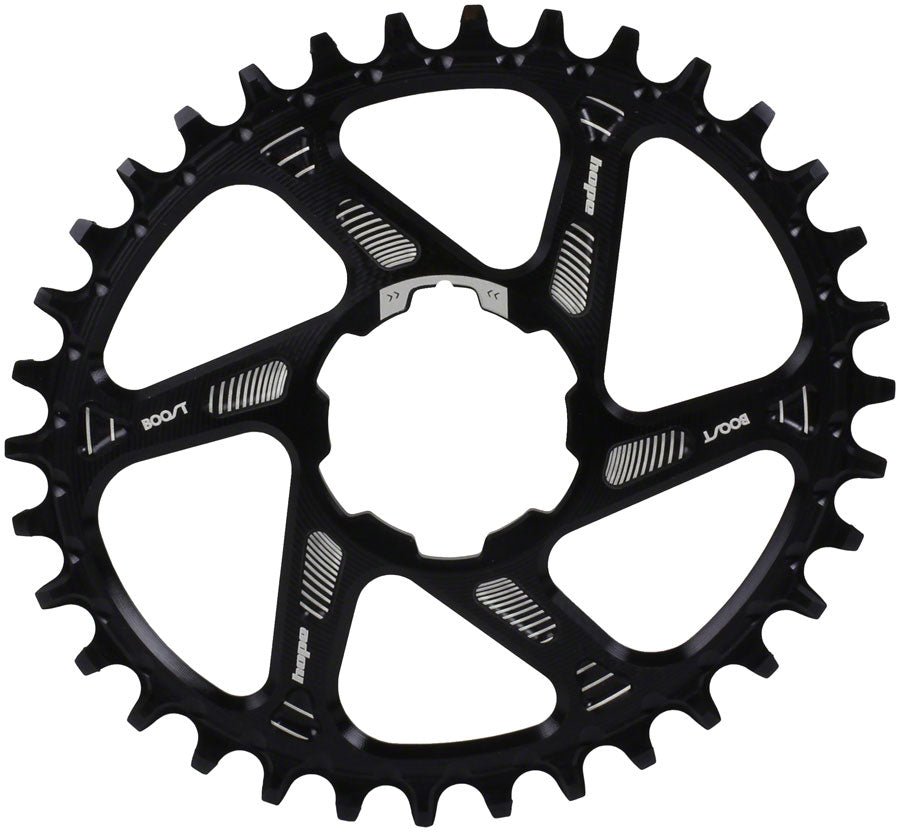 Hope Oval Spiderless Retainer Chainring - 34t Boost Hope Direct Mount
