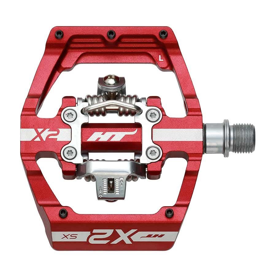 HT Components X2-SX BMX-SX Pedals Body: Aluminum Spindle: Cr-Mo 9/16 R ...