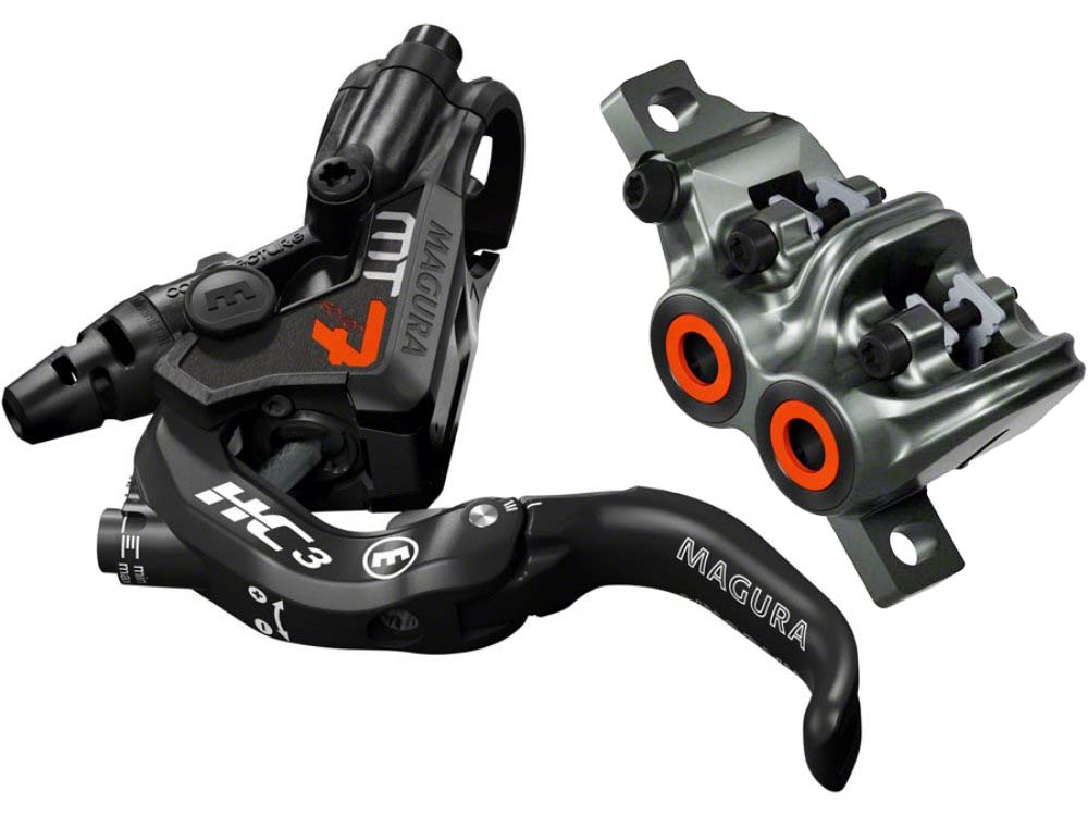 Magura MT7 HC3 Disc Brake and Lever - Front or Rear, Hydraulic, Post M ...