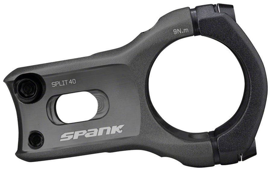 Spank SPLIT 35 Stem - 40mm Length - 35mm Clamp - Green Metal