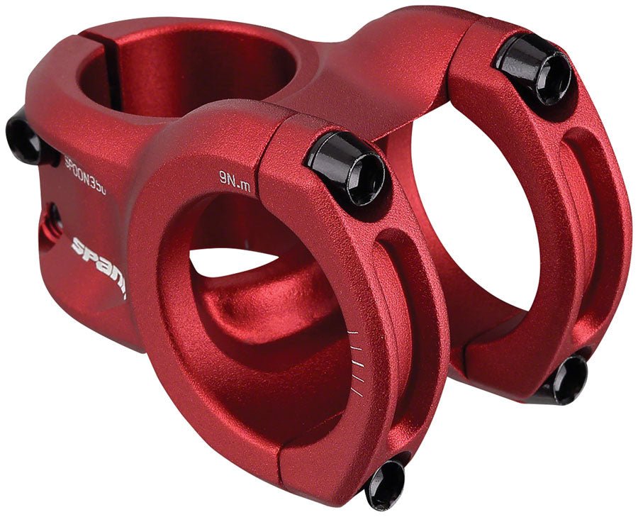 Spank Spoon 350 Stem - 45mm Length - 35mm Clamp - Red