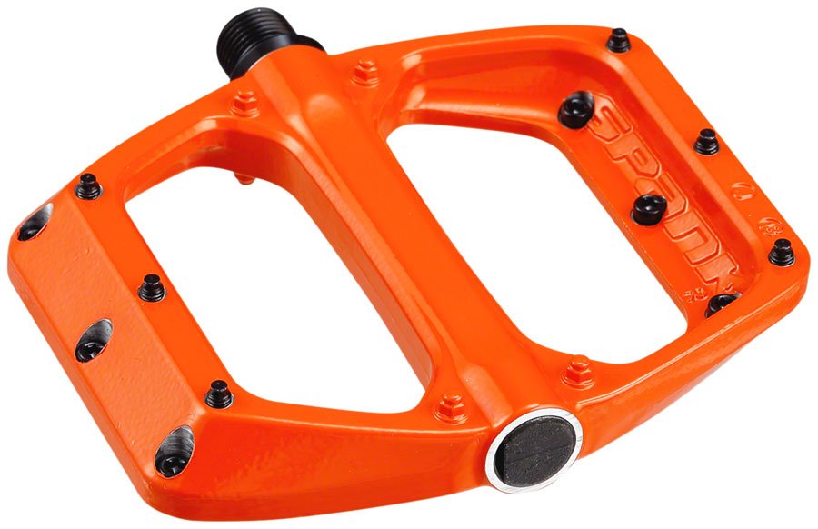 Spank Spoon DC Platform Pedals - Aluminum - Orange – The Lost Co.