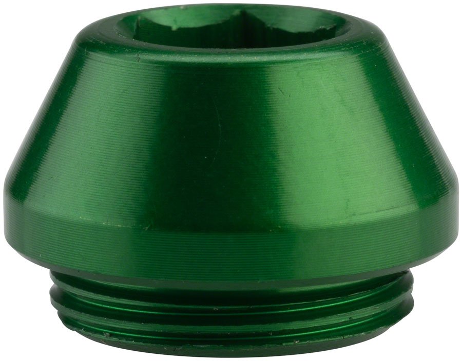 Wolf Tooth 12mm Rear Thru Axle Axle Cap - Green