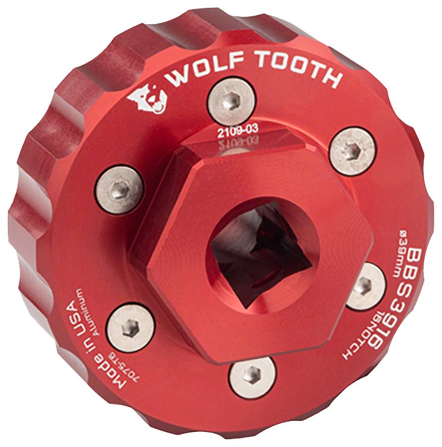 Wolf Tooth Bottom Bracket Tool - BBS3916 16 Notch 39mm – The Lost Co.