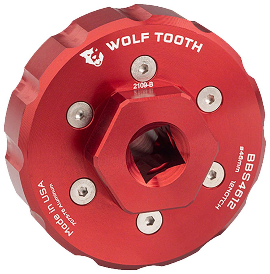 Wolf Tooth Bottom Bracket Tool - BBS4612 12 Notch 46mm – The Lost Co.