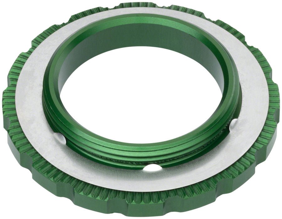 Wolf Tooth CenterLock Rotor Lockring - External Splined Green