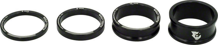 Wolf Tooth Headset Spacer Kit 3 510 15mm Black – The Lost Co.