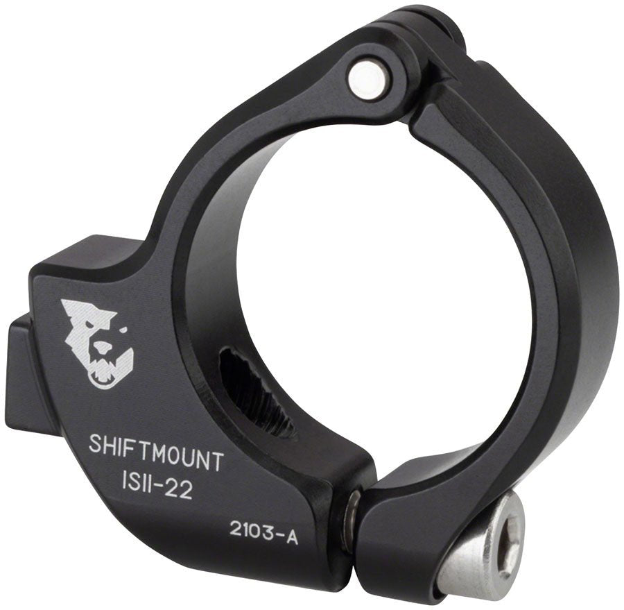 Wolf Tooth ShiftMount Clamp- I-SPEC II Shifter to 22.2mm Handlebar Cla ...
